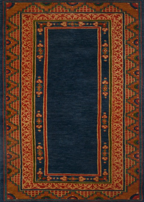 Temple Carving Tibetan Area Rugs – Innerasia